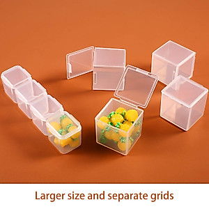 84 Grids Large Separate Diamond Painting Accessories Beads Organizer DIY Diamond Painting Kit Bead Organizer Storage Box, Each 28 Grids