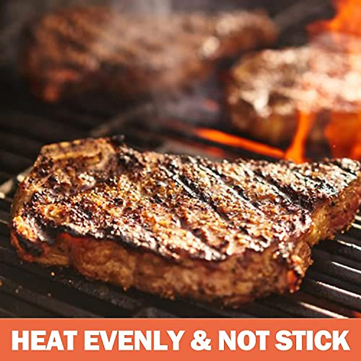 Utheer Grill Grates Replacement 18 Inch for Charbroil Performance 2 Burner 463625217 463673519 463625219 463673017 463673517 Performance 300 2-Burner Cabinet Liquid Propane Gas Grill Models