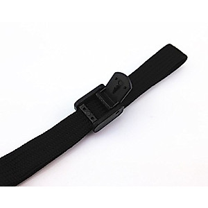 yueton 10pcs Universal Replacement Black Hand Wrist Strap Wristlet Wristband with Lock for Wii Remote Controller, Mobile Phone, MP3, Digital Camera