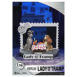 Disney 100 Years of Wonder: Lady & The Tramp DS-136 D-Stage Statue