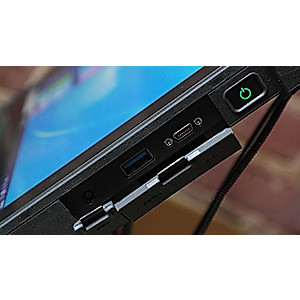 Dell Rugged 7202 HD 11.6 Inch Tablet PC (Intel Core M-5Y71, 8GB Ram, 512GB Solid State SSD, Dual Camera, Mini HDMI, Micro-SD Reader, USB 3.0) Win 10 Pro (Certified Refurbished) Dual Battery