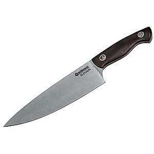 BOKER Grenadill Saga Chef's Knife, Black