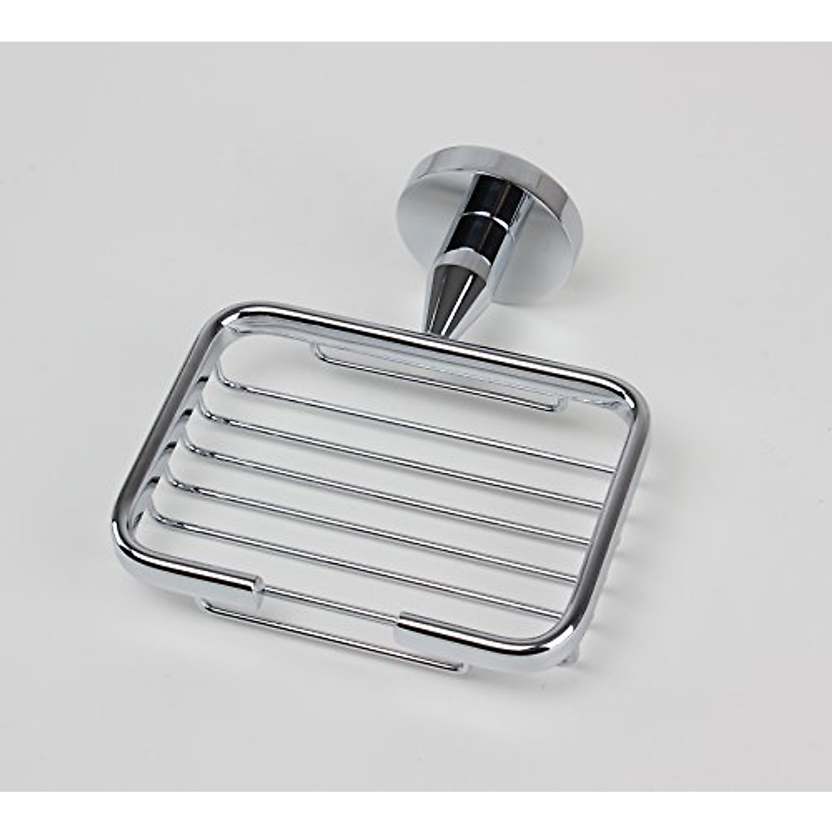 qinisi Brass Bathroom Accessories Soap Basket Lavatory Soap Dish Holder Wall Mounted Chrome