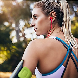 UrbanX R2 Wired in-Ear Headphones with Mic for Sony Xperia 10 with Tangle-Free Cord, Noise Isolating Earphones, Deep Bass, in-Ear Bud Silicone Tips