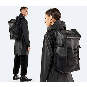 Rains Waterproof Mountaineer's Bag - Black 23 liters