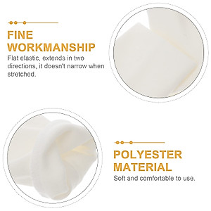 MAGICLULU Wrist Cuffs 1 Pair Leg Knit Rib Trimming Cotton Stretch Knit Rib Cuff Tubular Rib Cuffing Opening Cuffs Ribbed Sewing Accessories