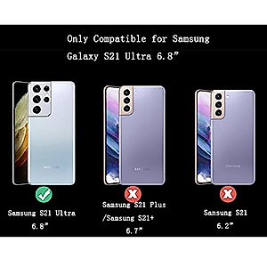 phylla for Samsung Galaxy S21 Ultra 5g Phone Case with Electroplated Cute Hearts Wrist Strap Kickstand Luxury Love Heart Full Camera Protection Cover Soft Shockproof Holder Bumper (Pink)