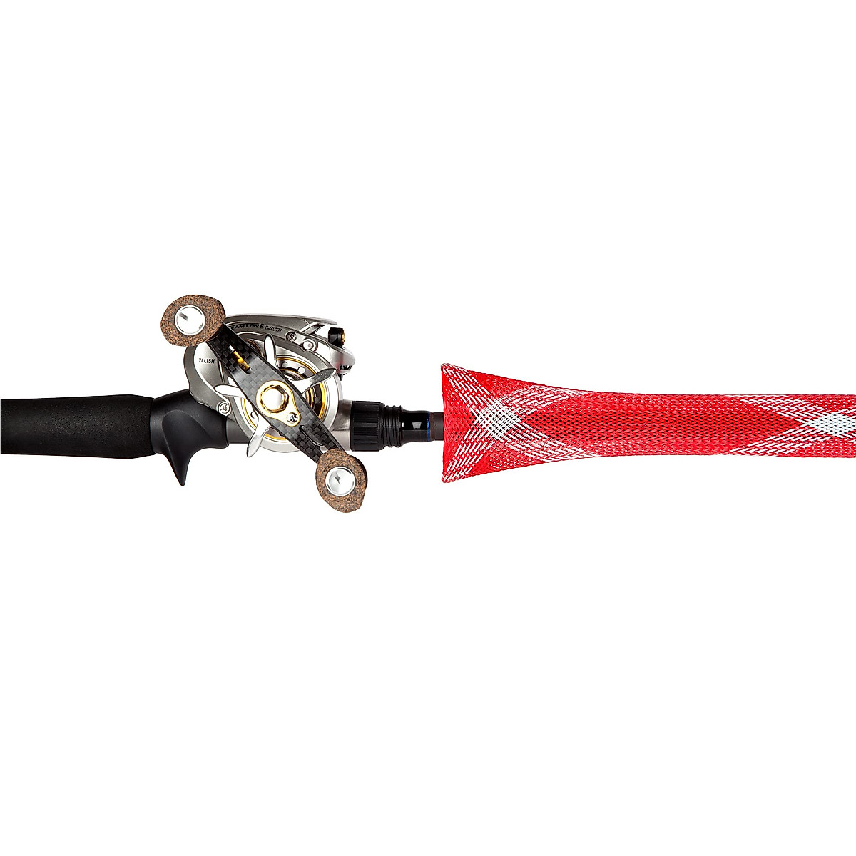 The Rod Glove Standard Casting Rod Glove | 5.25' Fishing Rod Sleeve That Fits Rods 6.5' - 7.5', The Original Nylon Mesh Rod Protector