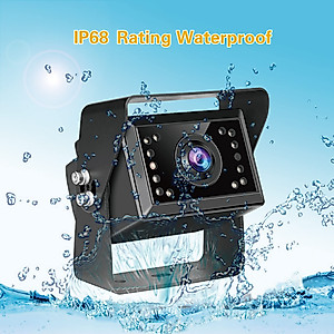 HD Backup Camera VC4 for Truck,RV HD Car Backup Camera with Universal 4 PIN Connector for HD(720P 1080P) Car Rear View System’s Extension or Replacement for VECLESUS VMS VMST VMQD