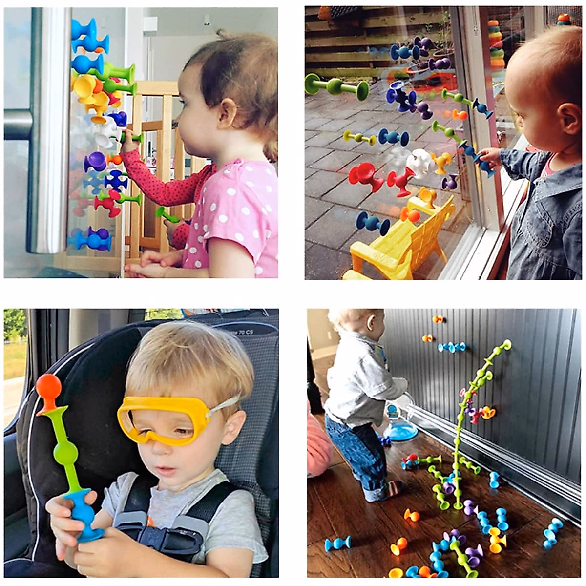 STOOSVIP 18 Pcs Suction Dart Cup Toys Games, Decompression Soft Silicone Dart Set Throwing Game, Darts for Indoor and Outdoor Competitive Games(Big Size)