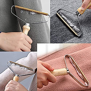 CRMADA Portable Hair Remover,Pet Hair Remover Hairball Quick Epilator,Used to Remove Dust and Pet Hair from Clothes Bedding Furniture Curtains Blankets Sofas,Perfect Reusable Dog and cat Epilator…