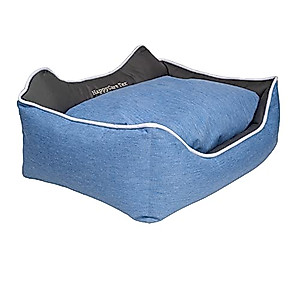 long rich Rectangle high back Pet Bed, By Happycare textiles