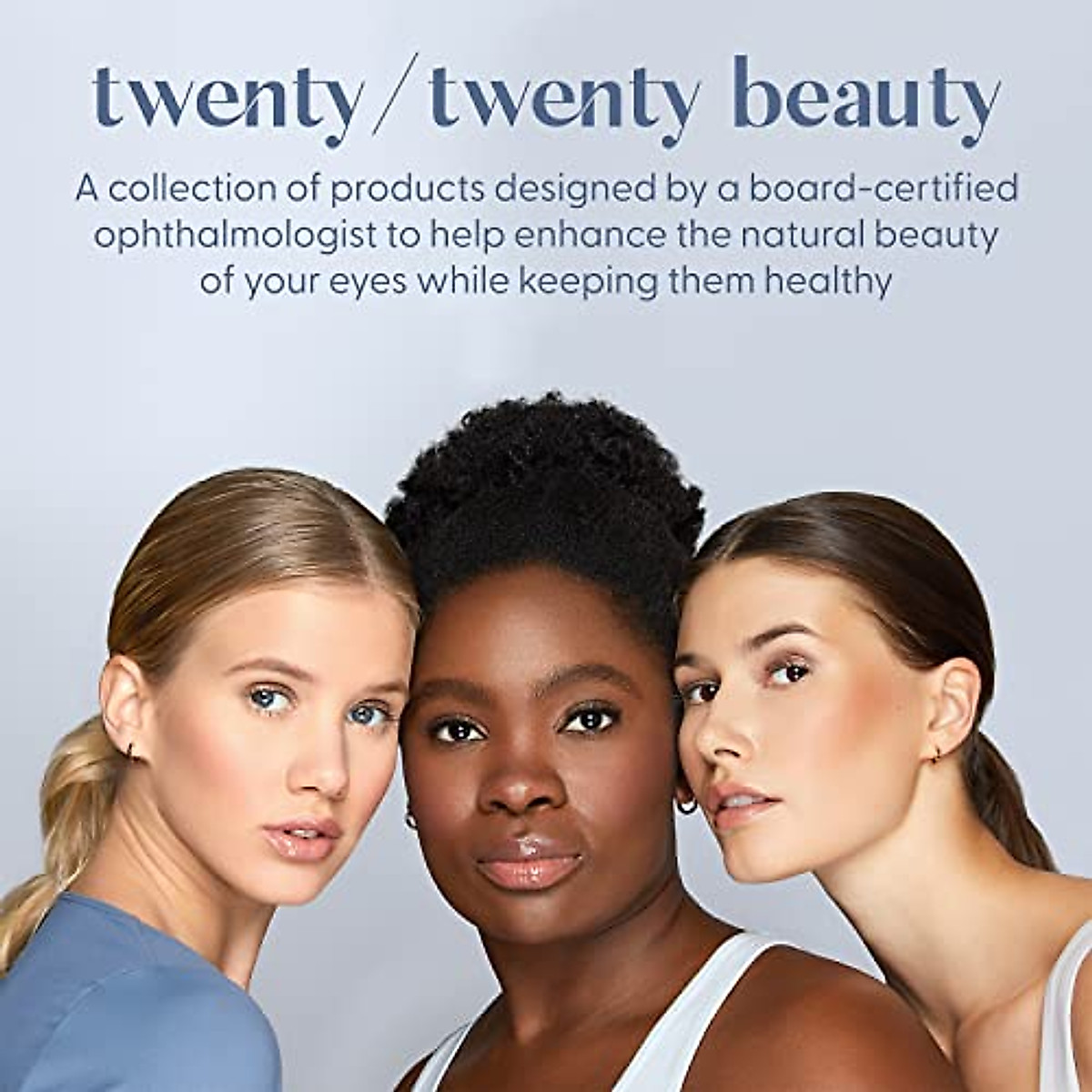 twenty/twenty beauty Clean Sweep Mascara, Long-Lasting Eyelash Mascara for Everyday Wear on Sensitive Eyes, Vegan and Cruelty-Free