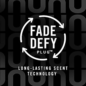 Febreze Unstopables Odor-Fighting PLUG Air Freshener, Fresh, (2) .87 fl. oz. Oil Refill