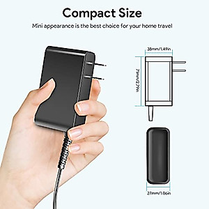 for Ninebot Electric Scooter Charger, TAIFU AC Adapter for Segway Ninebot eKickScooter Zing E8 E10 E12 Kids Electric Kick Sooter Model NB-25D2-00D8-US NB-25D2-00D8US Power Adapter Battery Charger