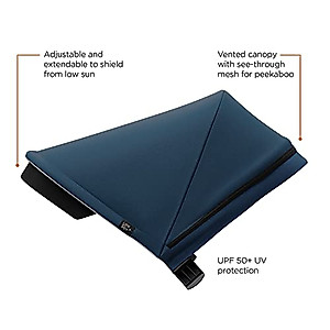 Thule Spring Stroller - Compact Baby Stroller Perfect for Everyday Use - Features 5-Point Harness, Lightweight and Compact Design, Vented Canopy with See-Through Mesh, Padded Reclining Seat