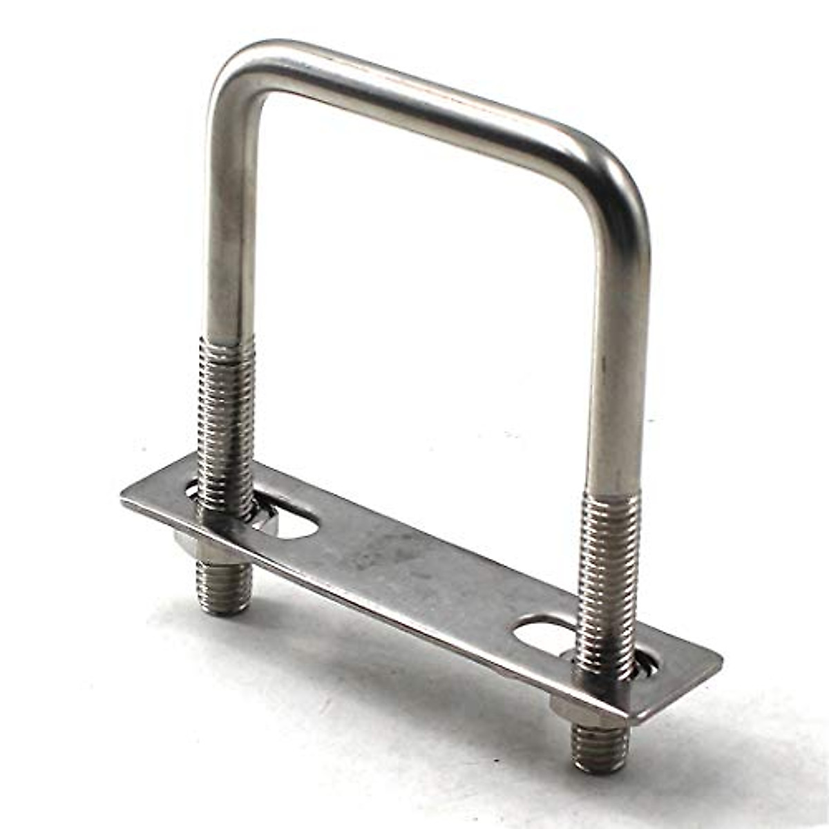 M6x30x70mm Square U Bolt 304 Stainless Steel Tie Down U Bolt (Pack of 4)