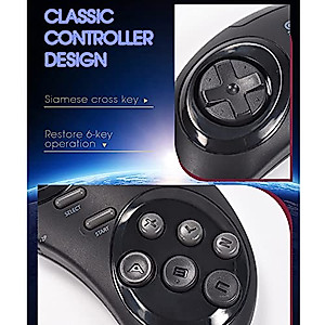 QUMOX 4K TV Game Simulateur for Sega Mini HDMI Compatible Stick Console 900 Games