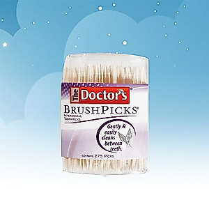 The Doctor's BrushPicks Interdental Toothpicks, 275 Picks