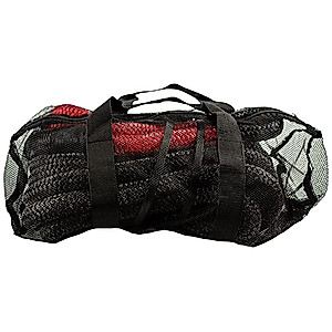 SGT KNOTS Double Braided Recovery Rope -Tow Ropes for Vehicles (up to 30000 lbs) -Energy Coated Recovery Rope - Nylon Tow Strap with Reinforced Loops for 4x4, SUV, Truck -Off-Road I 7/8" x 30ft