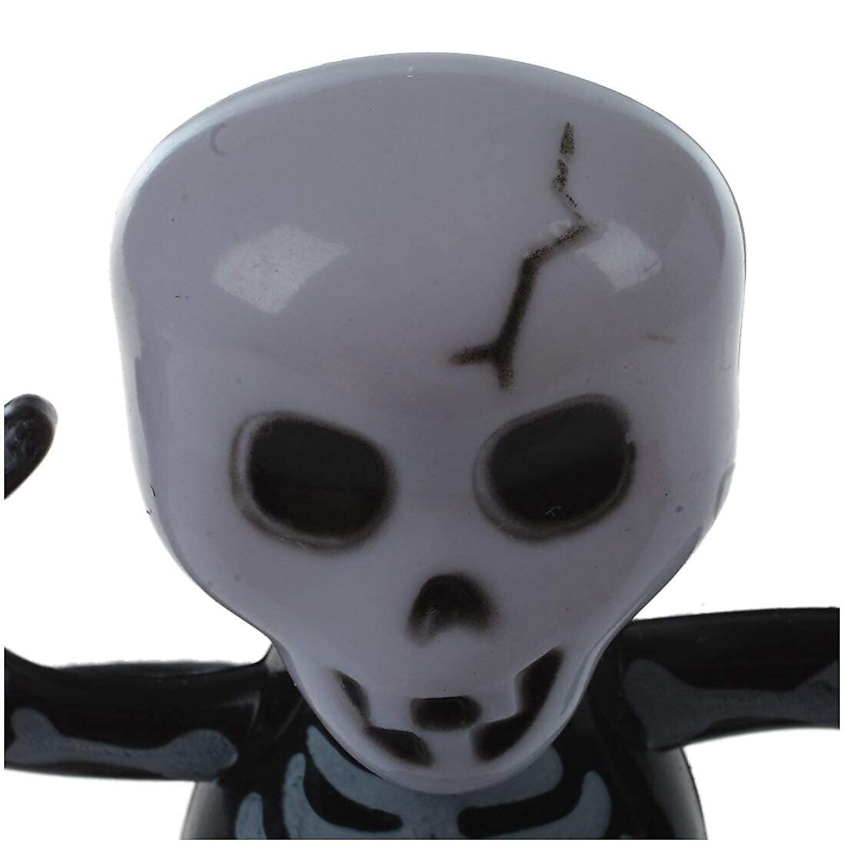 Solar Power Dancing Figure Gruesome Skeleton,Novelty Desk Car Toy Ornament