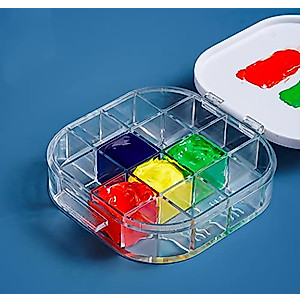 Actopus Paint Brush Holder with Foldable Bucket and Palette