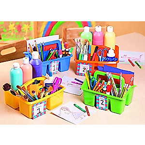 Classroom Storage Caddies (6 Pack) Office, School, Home Organization and Storage