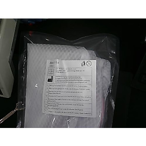 Abeillo 2 Pcs Sock Laundry Bag for Washing Machine, Honeycomb Mesh Laundry Bags with Handle, Large Opening Delicate Wash Bag for Coat, Sweater, Lingerie Sock Sheet(Pink,7.9×13.4inch,11.8×15.7inch)