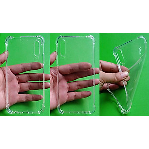 USTIYA Case for Huawei Y9s / Honor 9X Pro Clear TPU Four Corners Cover Transparent Soft