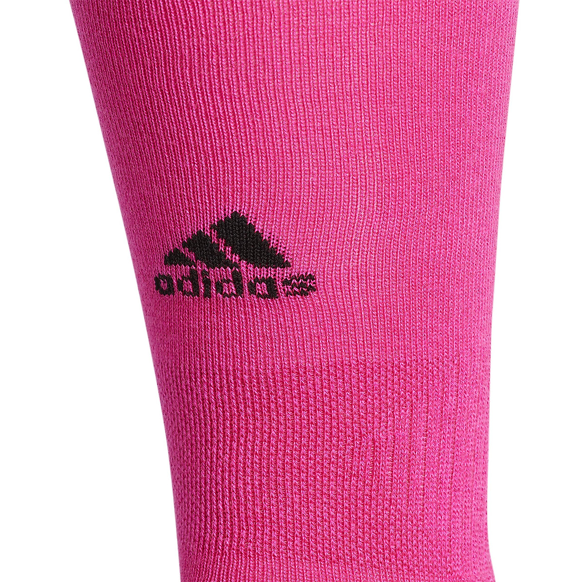 adidas Utility All Sport Over The Calf (OTC) Socks (1-Pair), Team Shock Pink/Light Onix Grey/Black, Small