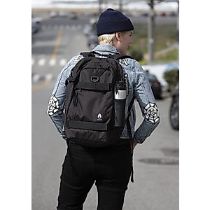 NIXON Gamma Backpack - Olive Dot Camo - Made with REPREVE® Our Ocean™ and REPREVE® recycled plastics.