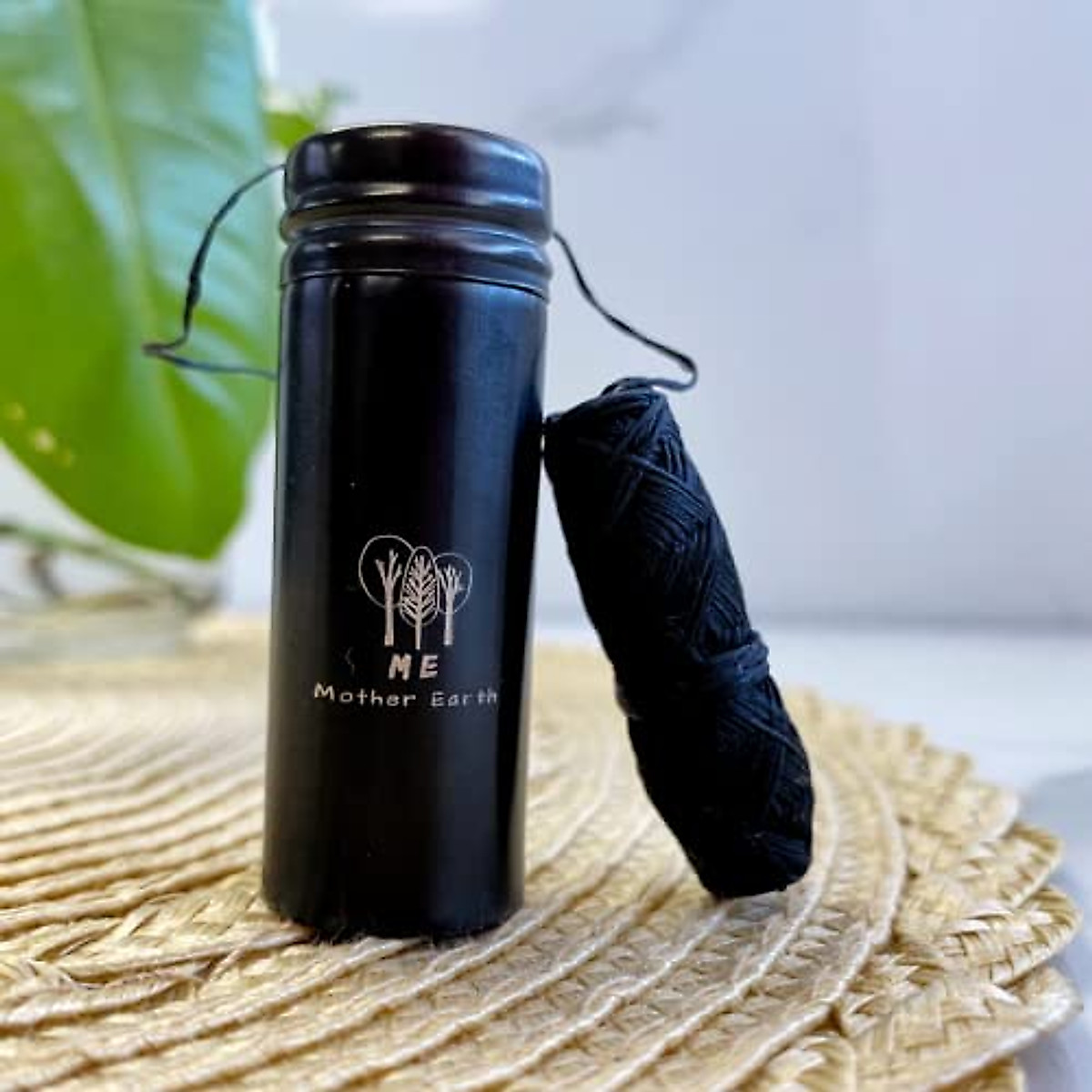 Eco-Friendly Bamboo Charcoal Dental Floss - 2 Pack