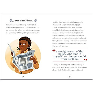The Story of Michelle Obama: An Inspiring Biography for Young Readers (The Story of Biographies)