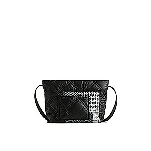Desigual Accessories Fabric Across Body Bag, Black