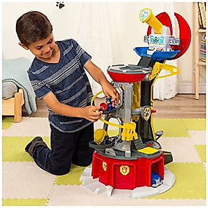 Cool Maker Paw Patrol, Mighty Pups Super Paws Lookout Tower Playset with Lights and Sounds, Toy for Ages 3 and Up