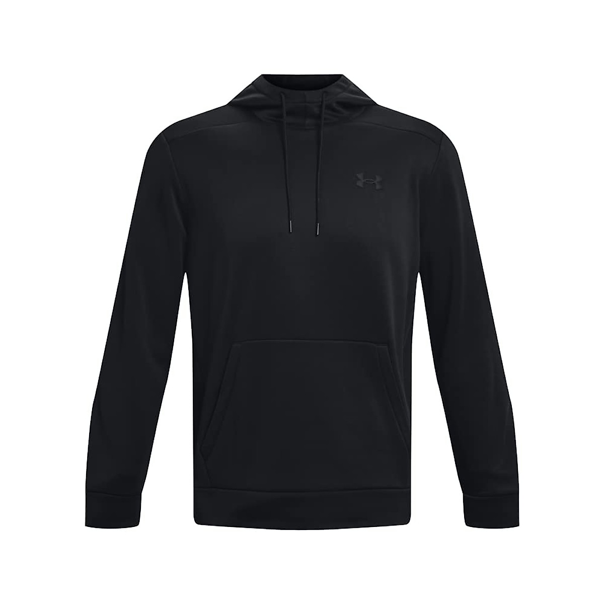 Under Armour Men's ArmourFleece Hoodie, (001) Black / / Black, Small
