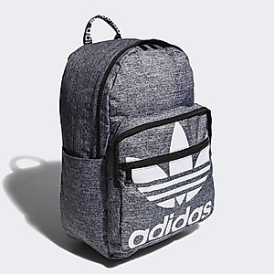 adidas Originals Trefoil Pocket Backpack, Black, One Size