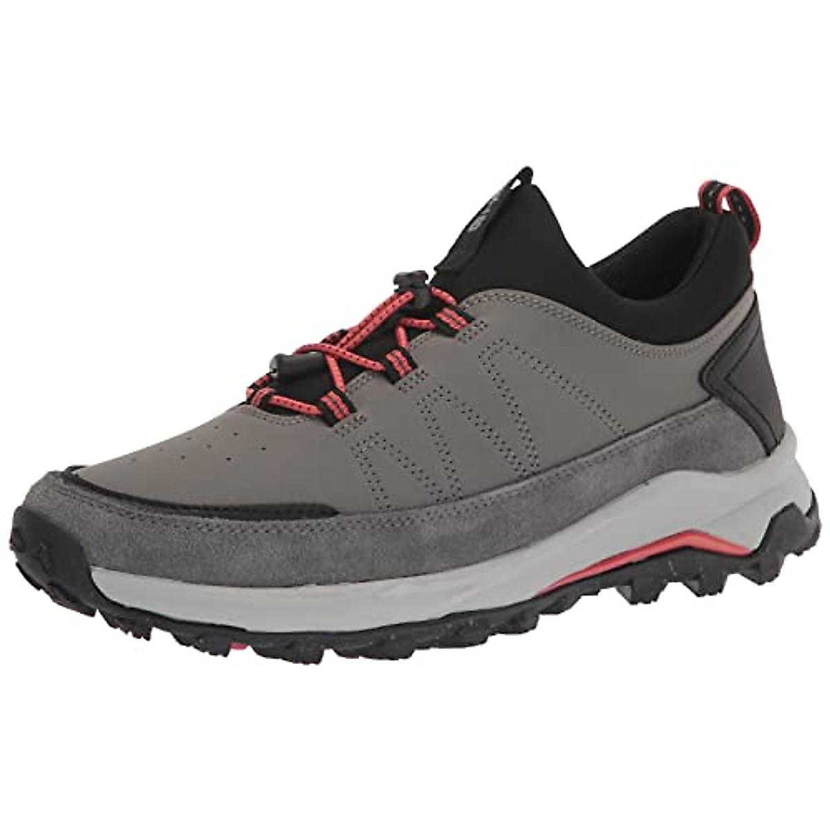 BASS OUTDOOR Men's Trek Stretch Hiker Hiking Shoe, Gargoyle, 10.5