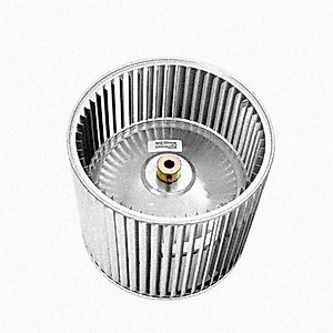 Universal Squirrel Cage Blower Wheel 10.5" x 6" x .5" Counter Clockwise CCW Convex