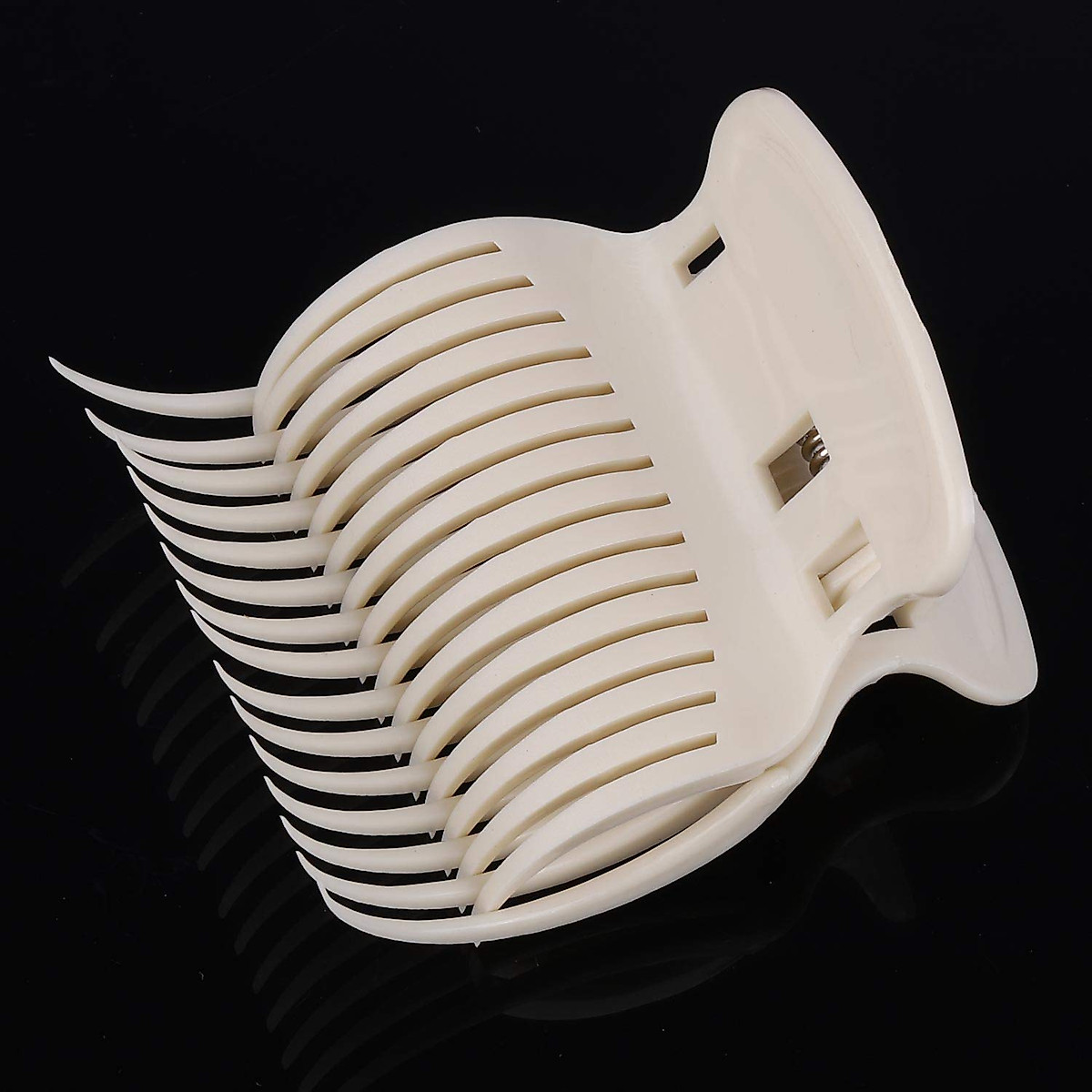 Tbestmax 24 Hot Roller Clips for Hair Curler Claw Clip Replacement Hair Section Styling for Women Girls White