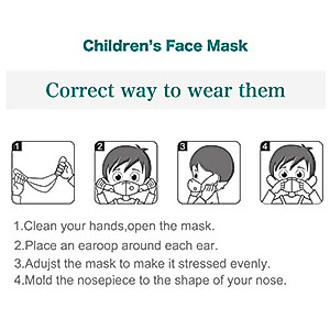 G-BOX Children's 5-Layer Disposable Particulate Respirators (25-pcs, Individually Wrapped) (Blue Panda)