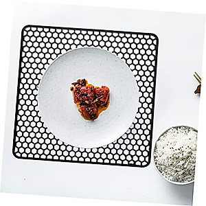 Silicone Table mat Under Sink Organizers and Storage Kitchen Sink Accessories countertop Under Sink mat Kitchen Sink mats Under Sink Storage placemat Silica Gel Pot Rack Dishes