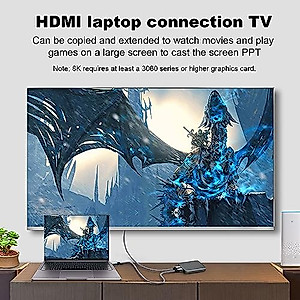 JOSTART 8k 2.1 HDMI Cable Ultra High Speed HDMI Braided Cable,48Gbps 3.3FT/1M HDMI Cord,4K@120Hz 8K@60Hz Support Dynamic HDR eARC Dolby Atmos, Compatible for PS5 Xbox Series PC Switch Roku TV HDTV