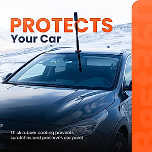 Best360 Black Rubber Coated 88MM Circular Magnetic Camera Mount and 10CM Aluminium Spacer, Compatible with Insta360 X4/X3/ONE X2/ONE RS/ONE RS-1 INCH/GoPro/AcePro, Car 360 Action Camera Mount