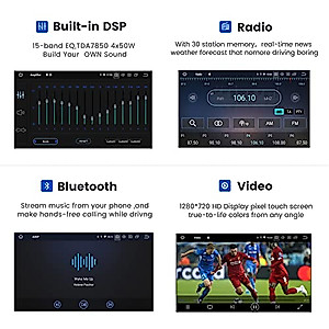 Dasaita Android 11 for Honda Civic 2006 2007 2008 2009 2010 2011 Wireless Carplay Android Auto Stereo Car Radio Touch Screen GPS Head Unit DSP 4G RAM 64G ROM