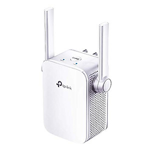 TP-Link N300 WiFi Extender(RE105), WiFi Extenders Signal Booster for Home, Single Band WiFi Range Extender, Internet Booster, Supports Access Point, Wall Plug Design, 2.4Ghz only