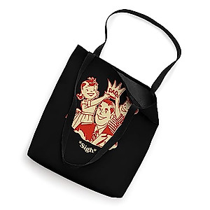 Sigh Sarcastic Dad Sarcasm Daddy Funny Parents Tote Bag