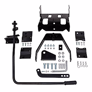 ELITEWILL Garden Tractor Sleeve Hitch Attachment Rear-Mount Fit for Husqvarna 585607901/ Craftsman T200 and T300 Series/Cub Cadet Riding Lawn Mower Tractors with 23" Or Larger Rear Tires
