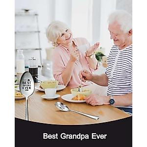 Qenifr Grandpa Gifts,Grandpa’s Spot Throw Pillow Covers with 2 Pockets 18x18 Inch, Father’s Day Birthday Christmas Thanksgiving Day Gifts for Papa Granddad