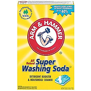 Mule Team Liquid Borax and Arm & Hammer Super Washing Soda, Variety Pack, Unscented 